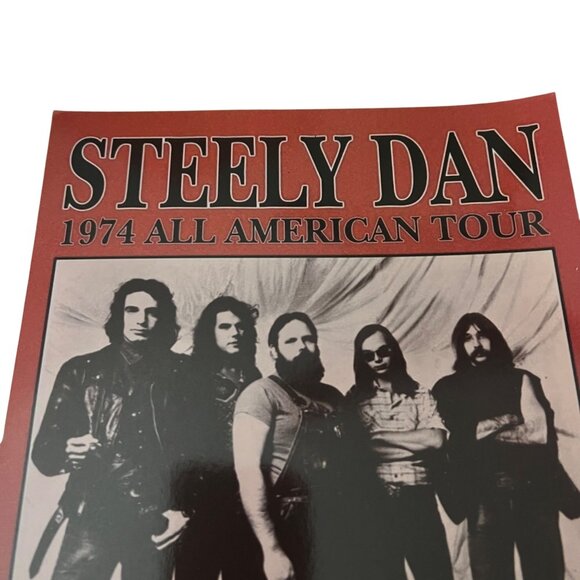 Unbranded | Art | Steely Dan 974 Retro Rock Band Concert Poster All ...
